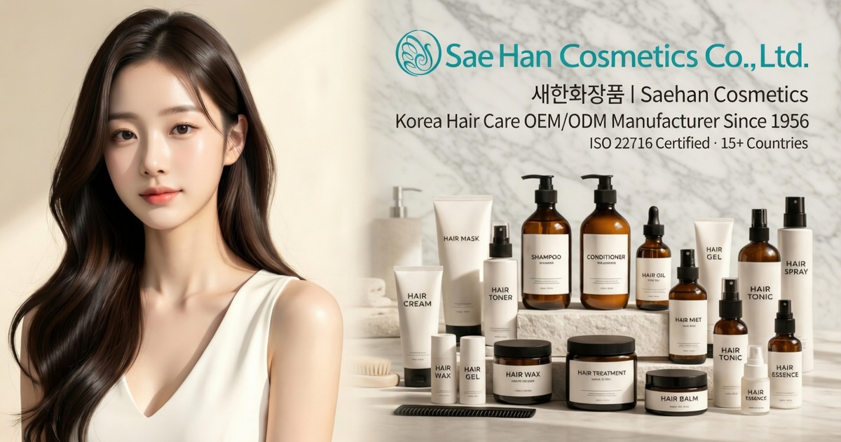 Hair Dye OEM Manufacturer Korea | Saehan Cosmetics